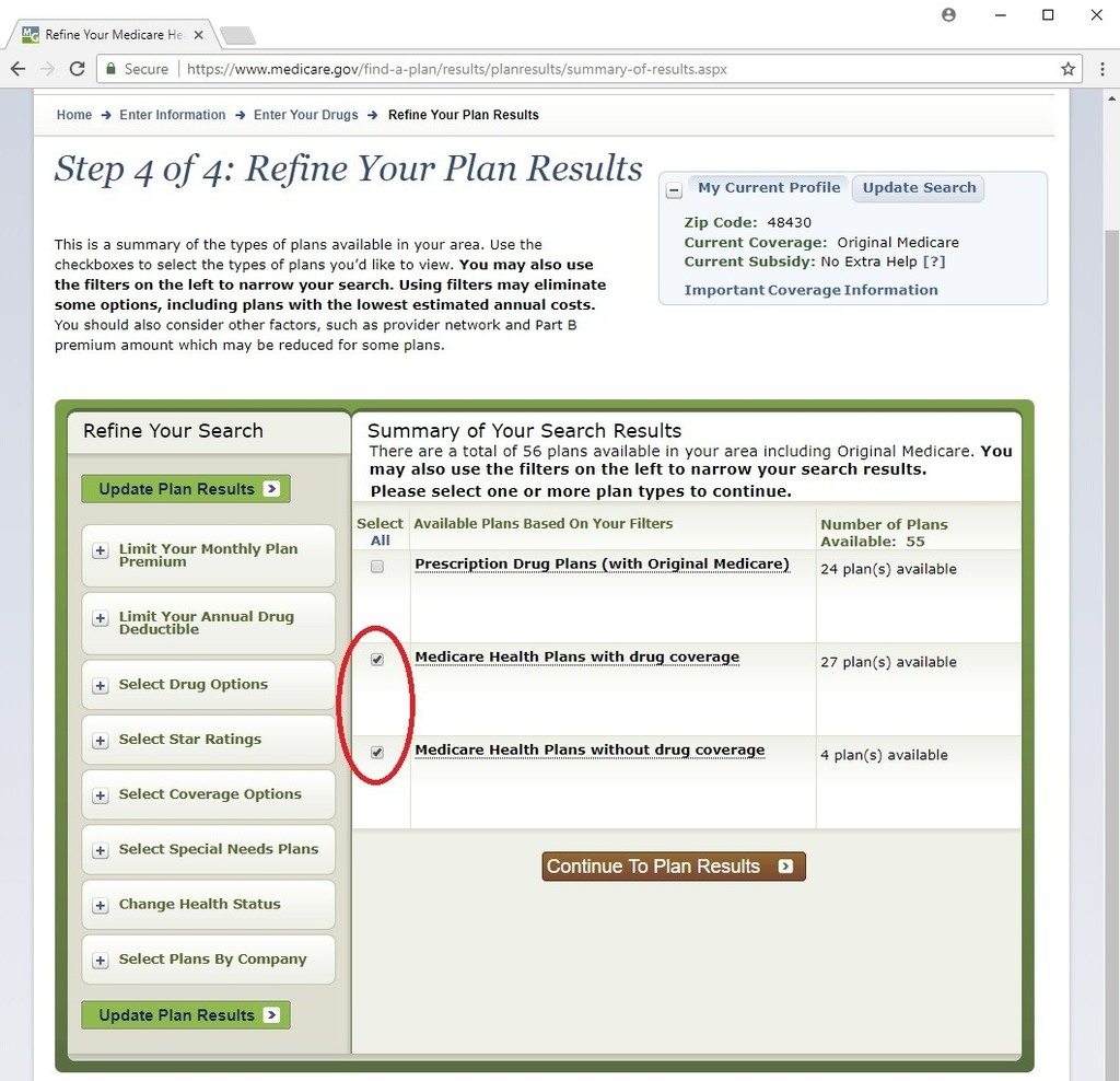 Medicare Advantage Plans at age 65